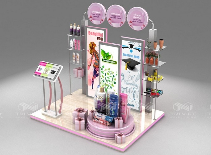 Sản Xuất Booth Nước Hoa Giá Rẻ, Thiết Kế Chuyên Nghiệp